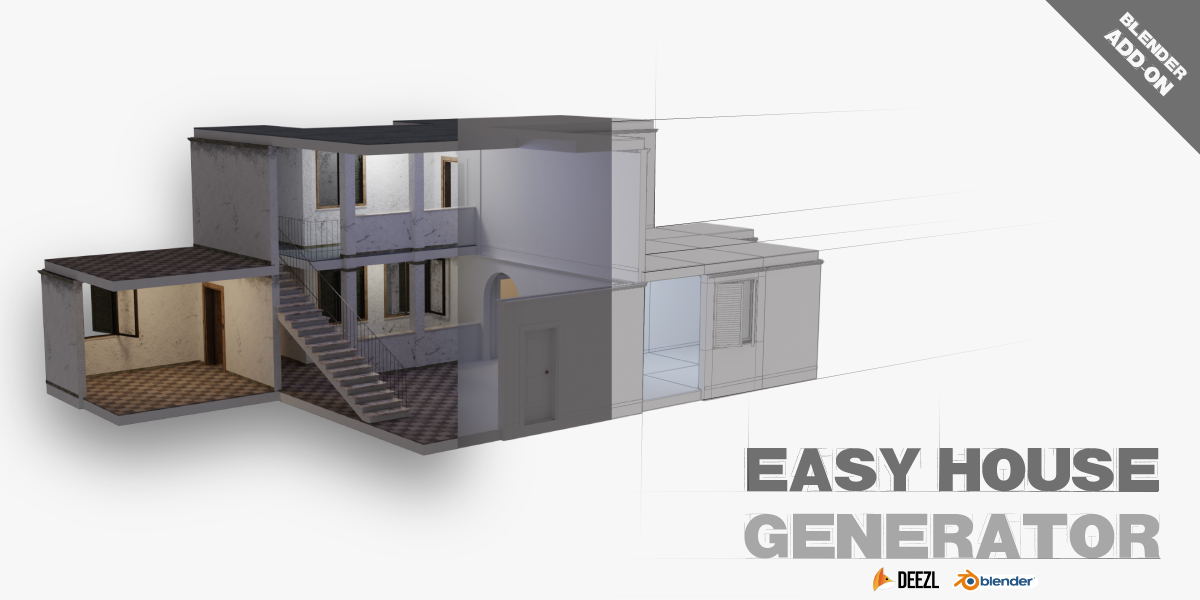 Blender - Easy House Generator Download